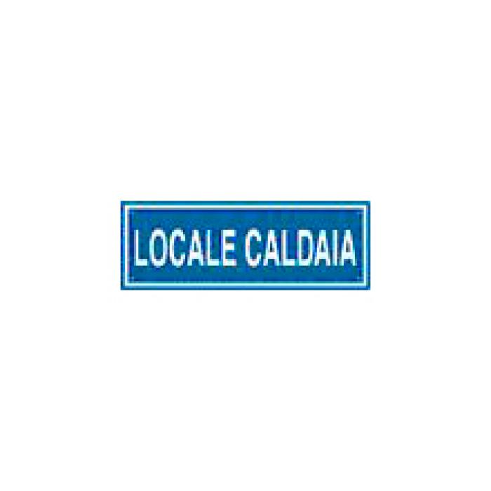 Cartello locale caldaia