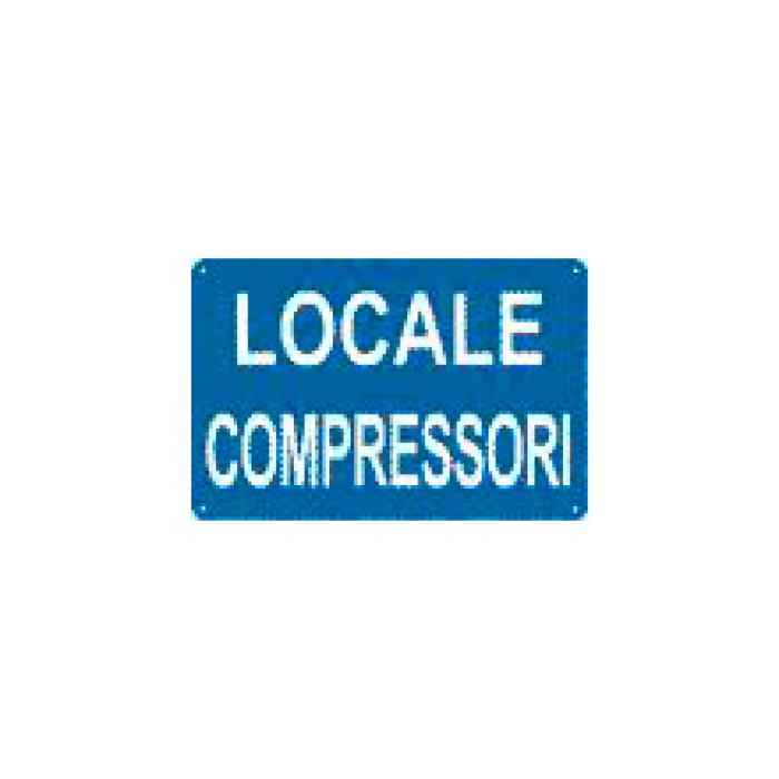 Cartello locale compressori