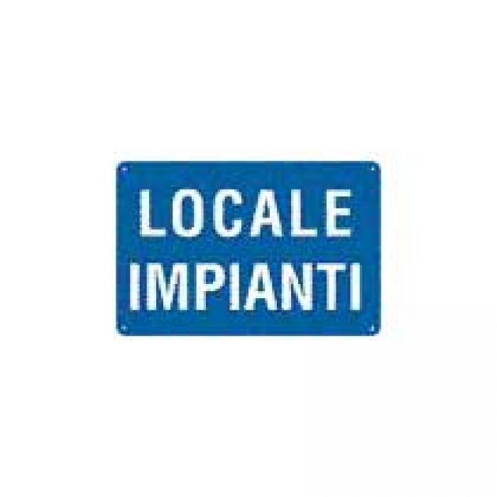 Cartello locale impianti